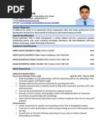 BD Jobs CV Format Guide | PDF | Bangladesh | Dhaka