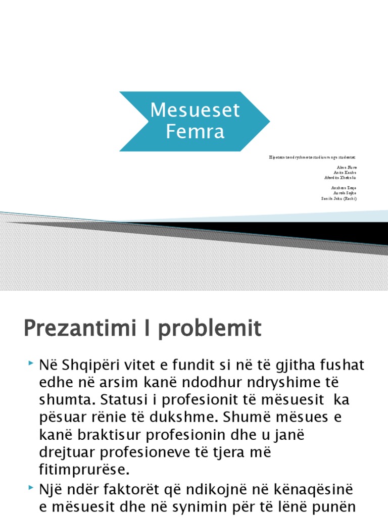 Prezantimi Ne Power Point. | PDF