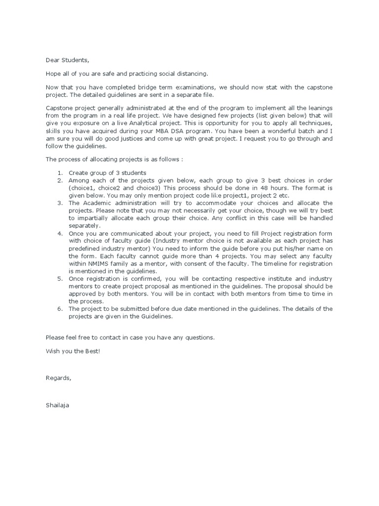 Capstone Project MBA DSA | PDF | Moving Average | Data