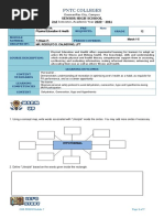 Health Optimizing Physical Education 2: Quarter 4 - Module 5: Sports ...