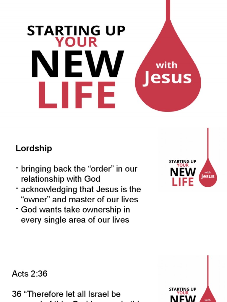 SUYNL Lesson 3 Lordship | PDF