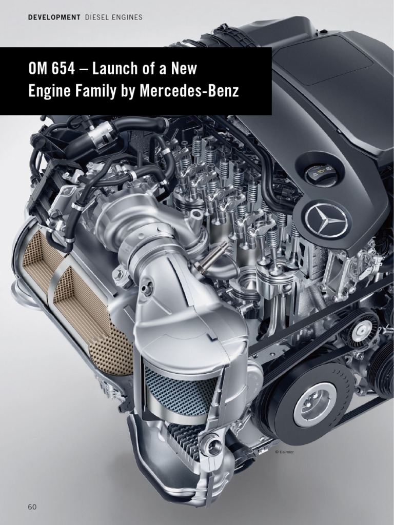 OM 654 - Launch of A New | PDF | Turbocharger | Piston