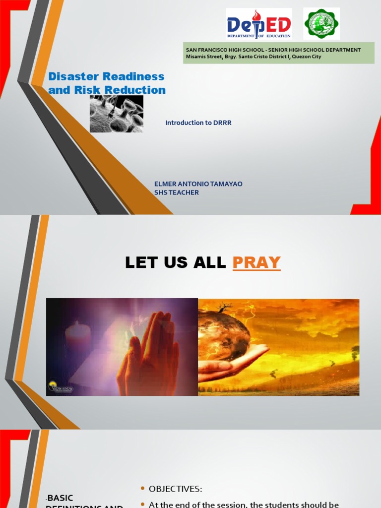 Intro To Disaster Readiness and Risk Reduction | PDF | Disaster Risk ...