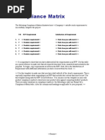Proposal Compliance Matrix Template | PDF | Computing | Computing And ...