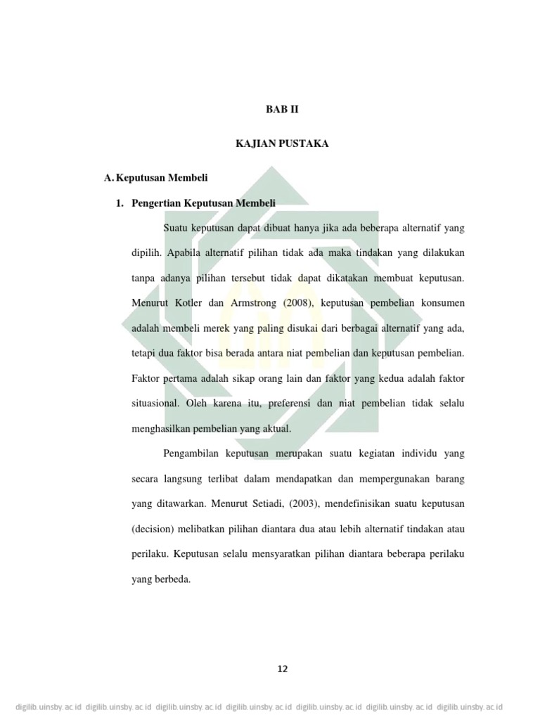 Bab 2 Skripsi | PDF