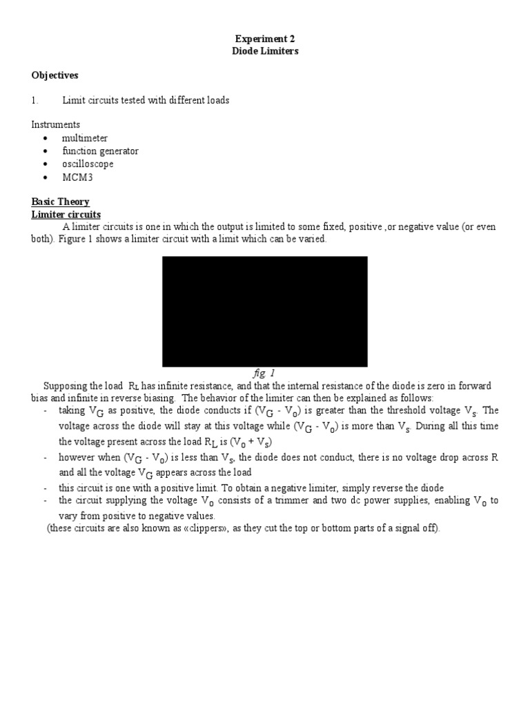 Electronic Devices Experiment 2 | PDF | Diode | Electrical Network