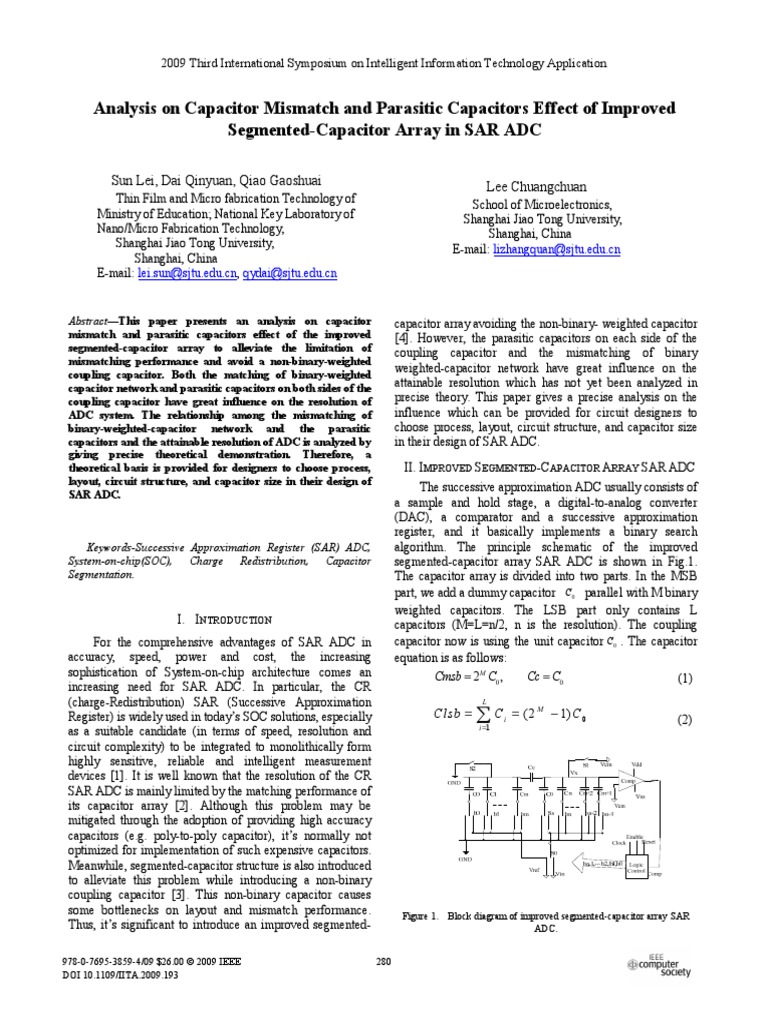 Mismatch Analysis | Download Free PDF | Analog To Digital Converter ...
