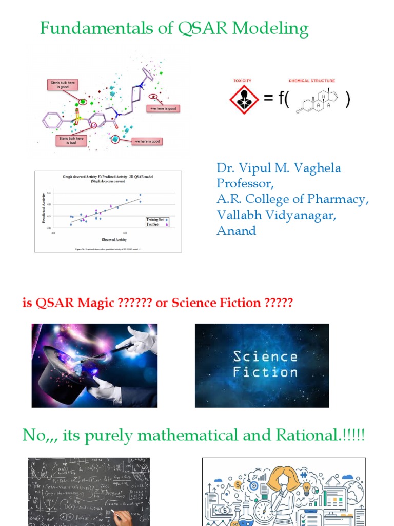 QSAR Modeling for Drug Design | PDF | Quantitative Structure–Activity ...