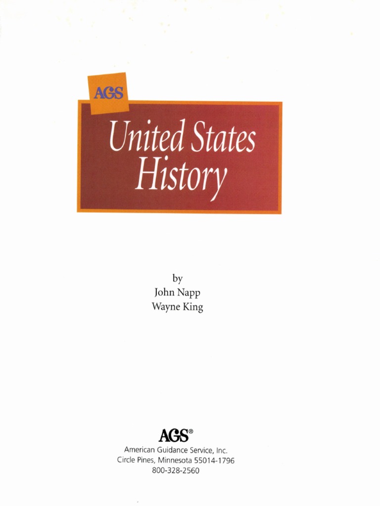 AGS US History Textbook PDF | PDF | Ancestral Puebloans | History Of ...