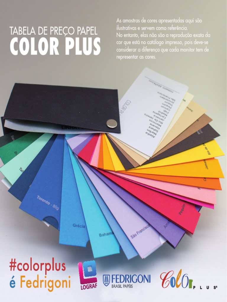 Tabela de Cores - Color - Plus - JUL2019 | PDF