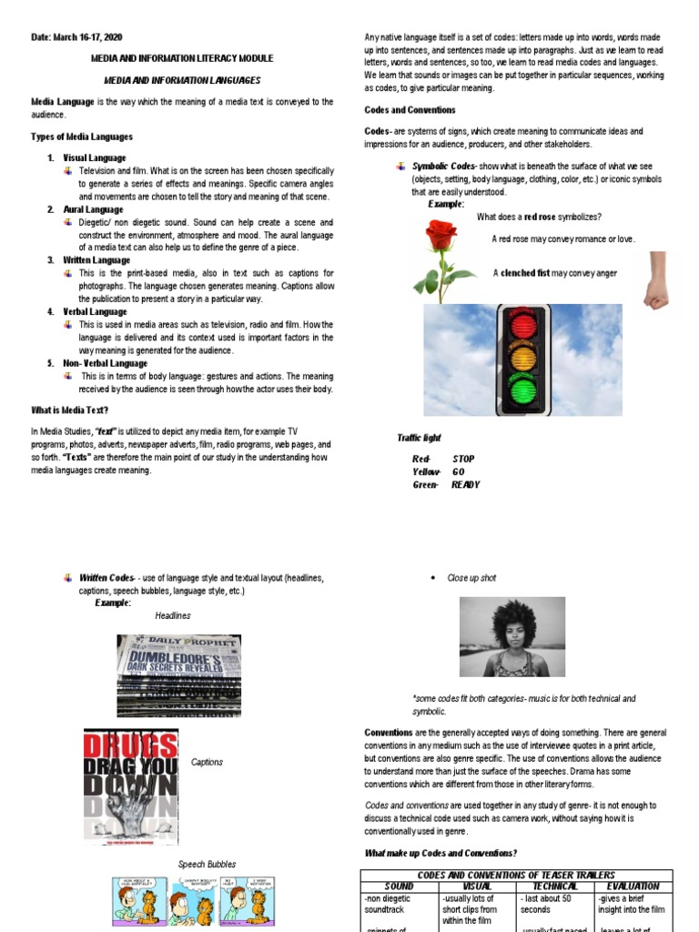 Mil-Module 1 | PDF | Genre | Advertising