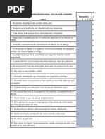 Inventario Dependencia Emocional Ide | PDF | Validez (Estadísticas) | Sicología