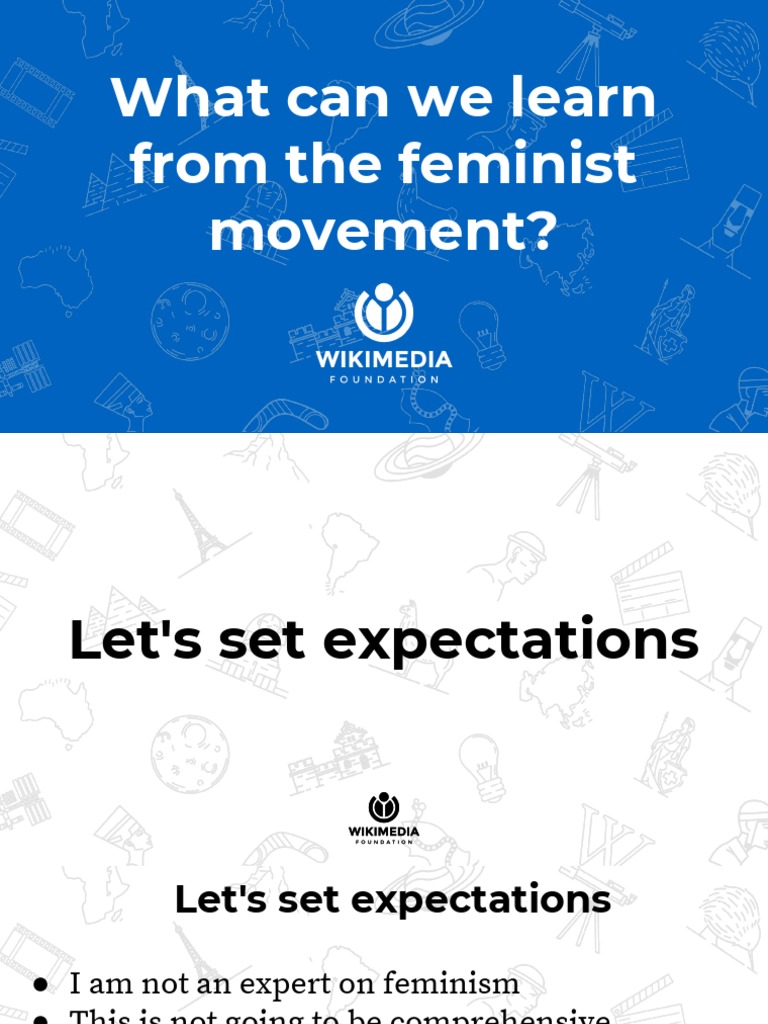 What - Can - We - Learn - From - The - Feminist - Movement - (Wikimania ...