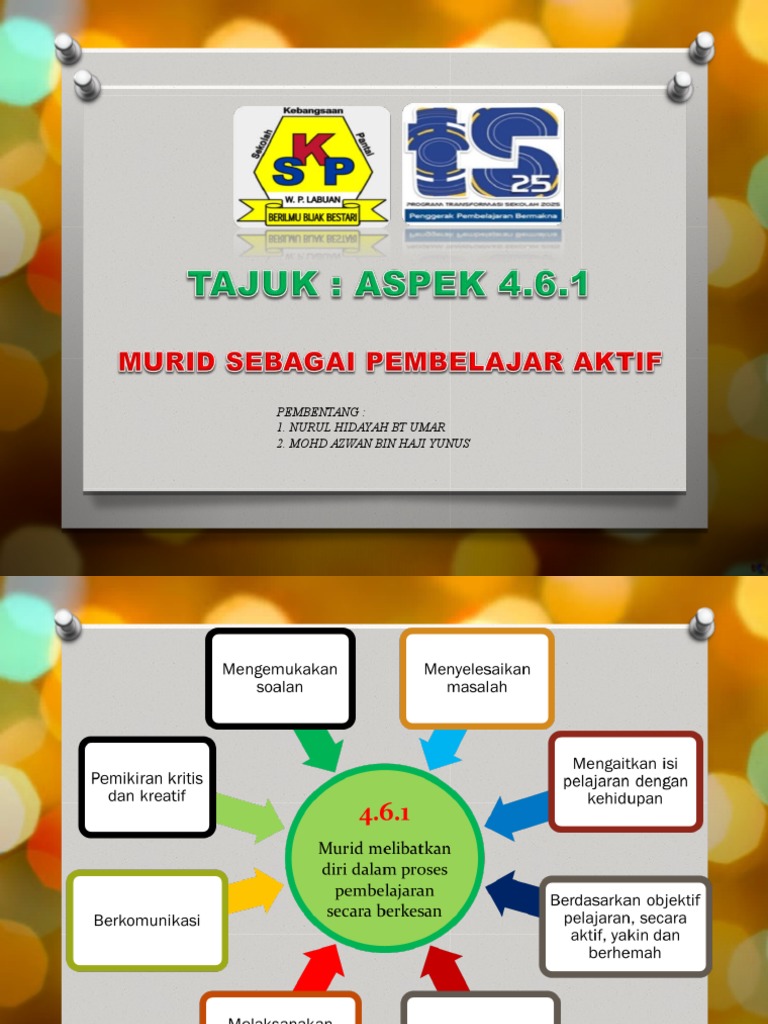 Murid Sebagai Pembelajar Aktif | PDF