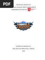 PROPOSAL MOBILE LEGEND Ji | PDF
