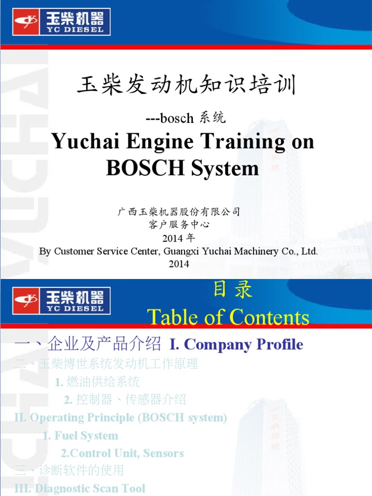 Bosch System For Diesel Engine | PDF
