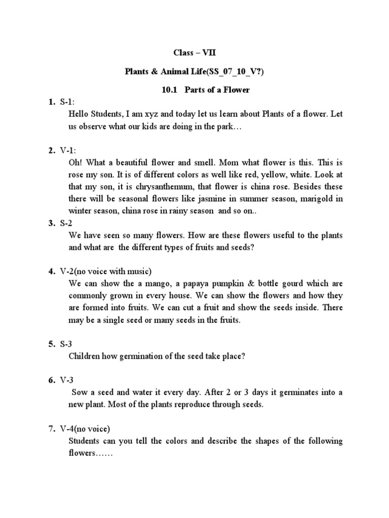 Class Plant and Animal Life - SD | PDF | Mosquito | Spore