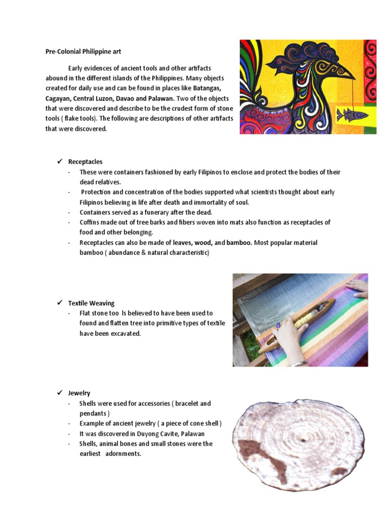 Pre Colonial | PDF | Art Media