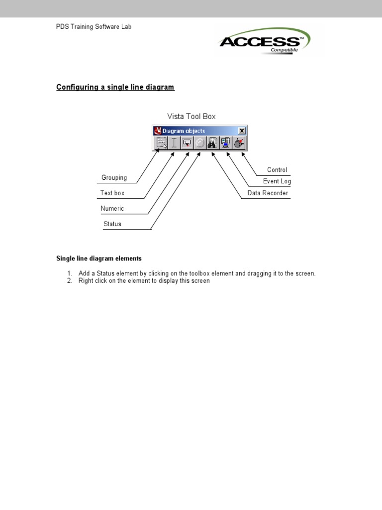 Configuring A Single Line Diagram On Winpm | PDF