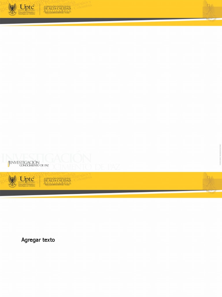 Plantilla Diapositivas Institucionales UPTC | PDF