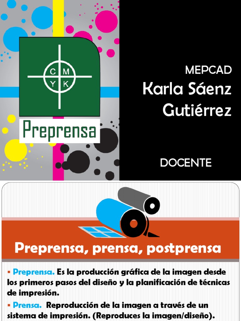 Proceso de Preprensa en Diseño Gráfico | PDF