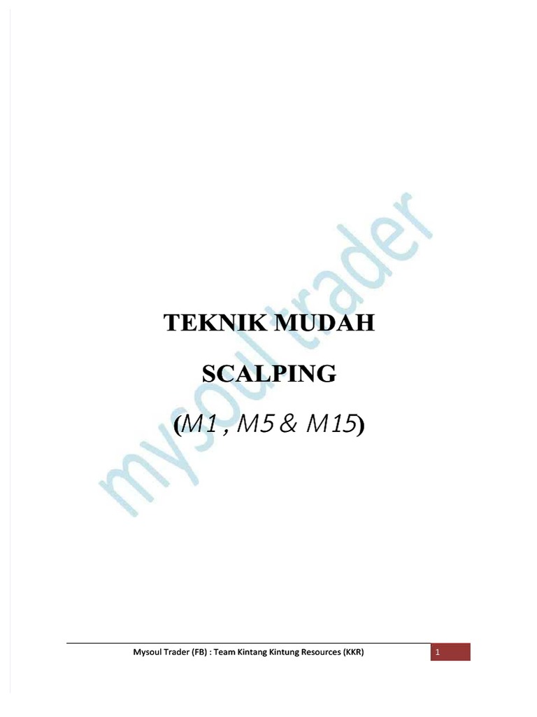 TEKNIK MUDAH SCALPING | PDF
