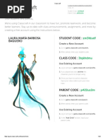 Prodigy Class Code Setup Instructions | PDF