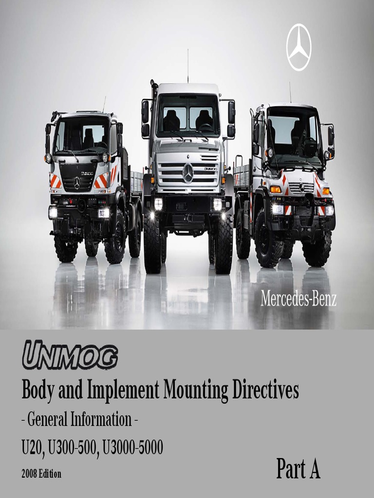 Unimog Body and Implement Directives | PDF | Semi Trailer Truck ...