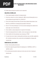 Engineering Drawings Review Checklist-Example | PDF | Engineering
