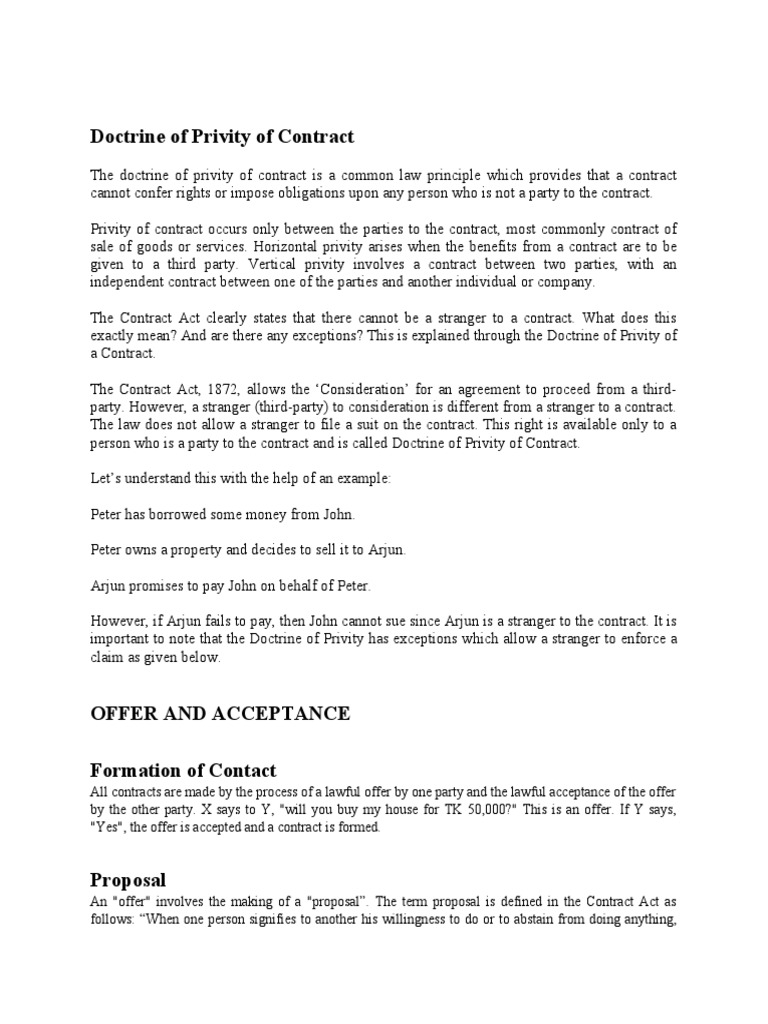 Business Law Module 3 | PDF | Offer And Acceptance | Business Law