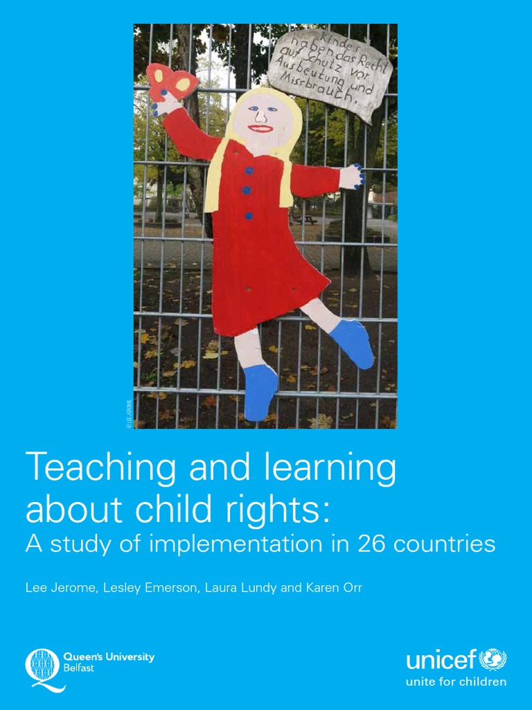 UNICEF Teaching and Learning About Child Rights | PDF | Children's ...
