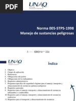 Seguridad en Sustancias Químicas NOM-005 | PDF | Ventilación (Arquitectura) | Incendios