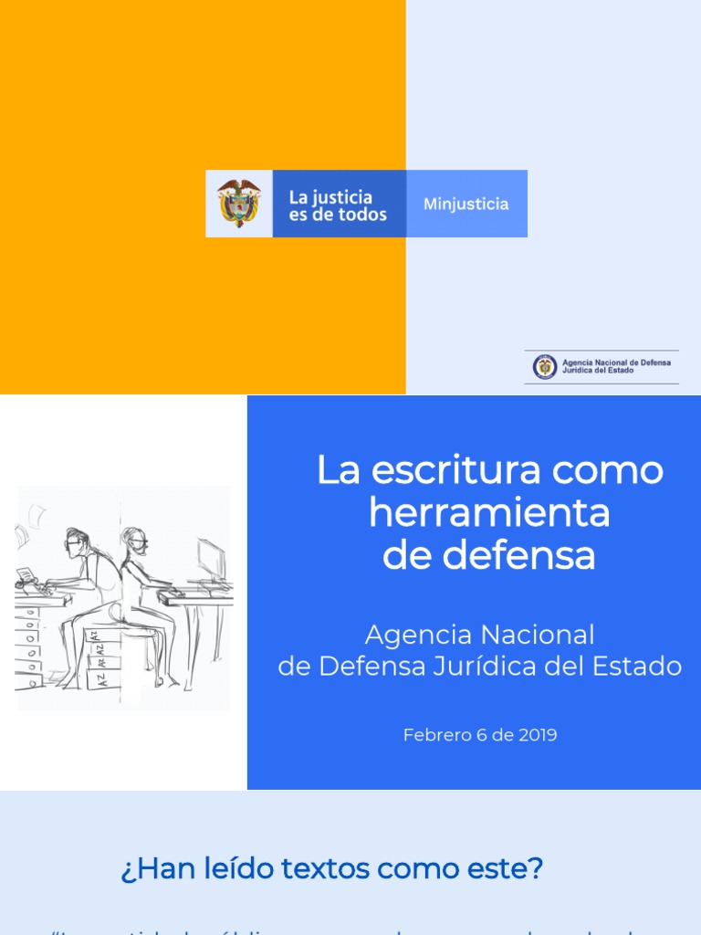 ANDJE La Escritura Como Estrategia de Defensa PDF | PDF | Procedimiento ...