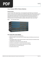 Cico-3650 Series Data Sheet | PDF | Network Switch | Computer Network