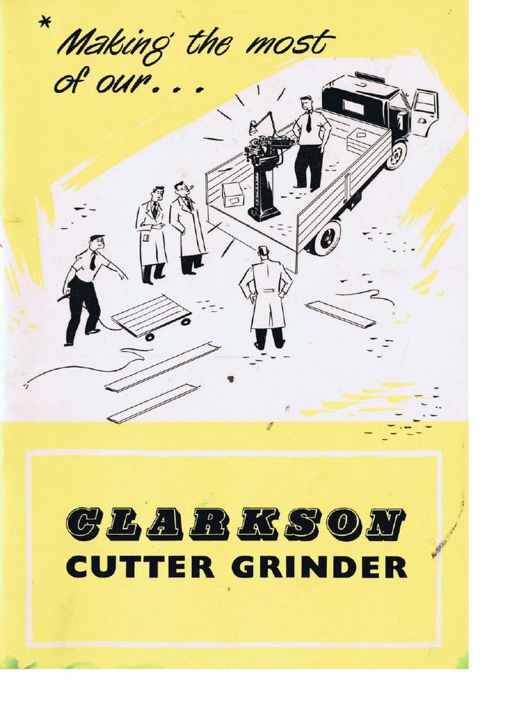 Clarkson Mark 1 Manual - March 1966, 4th Edition - Microstoc900pixels ...
