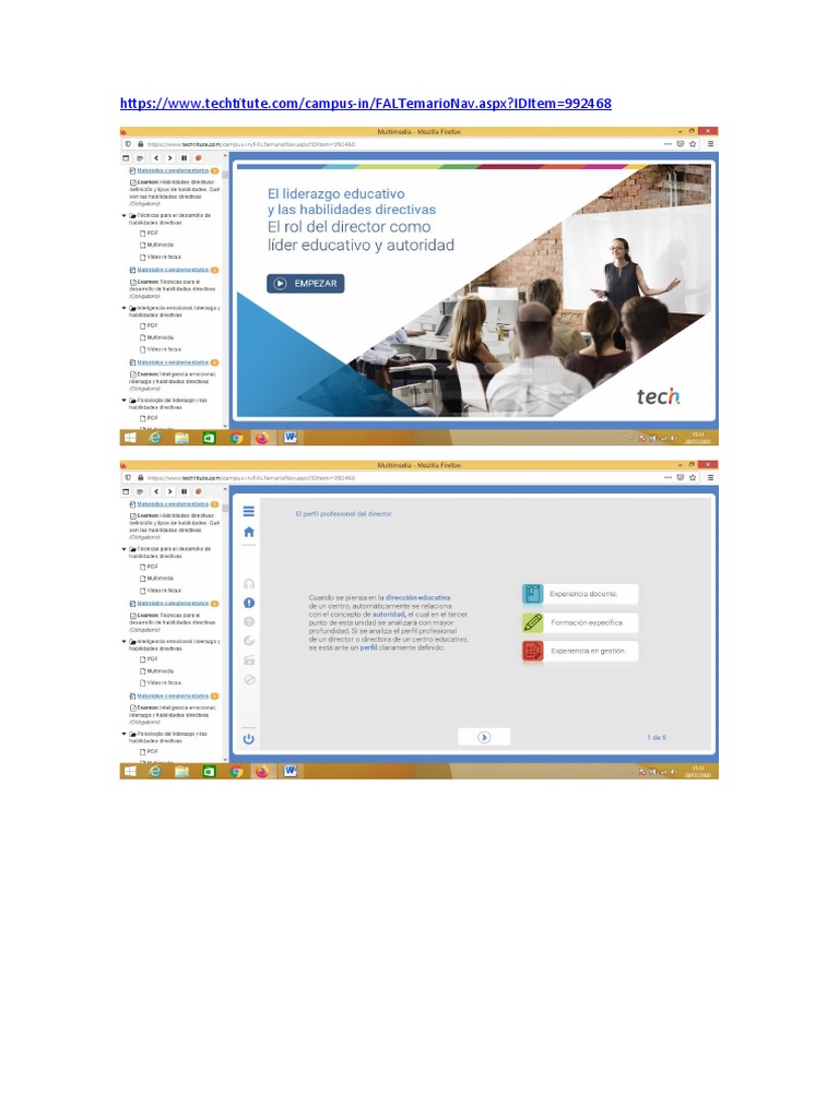 Techtitute Campus in FAL Course Catalog | PDF