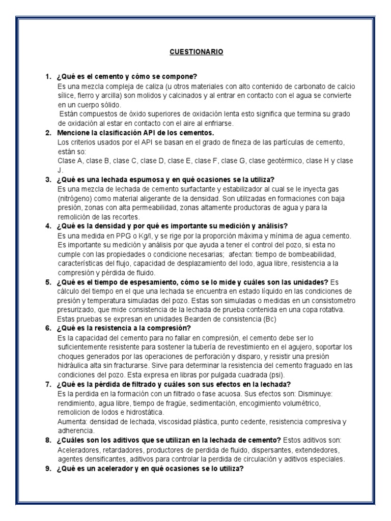 PRACTICO 1..brayan Silvera | PDF | Cemento | Bomba