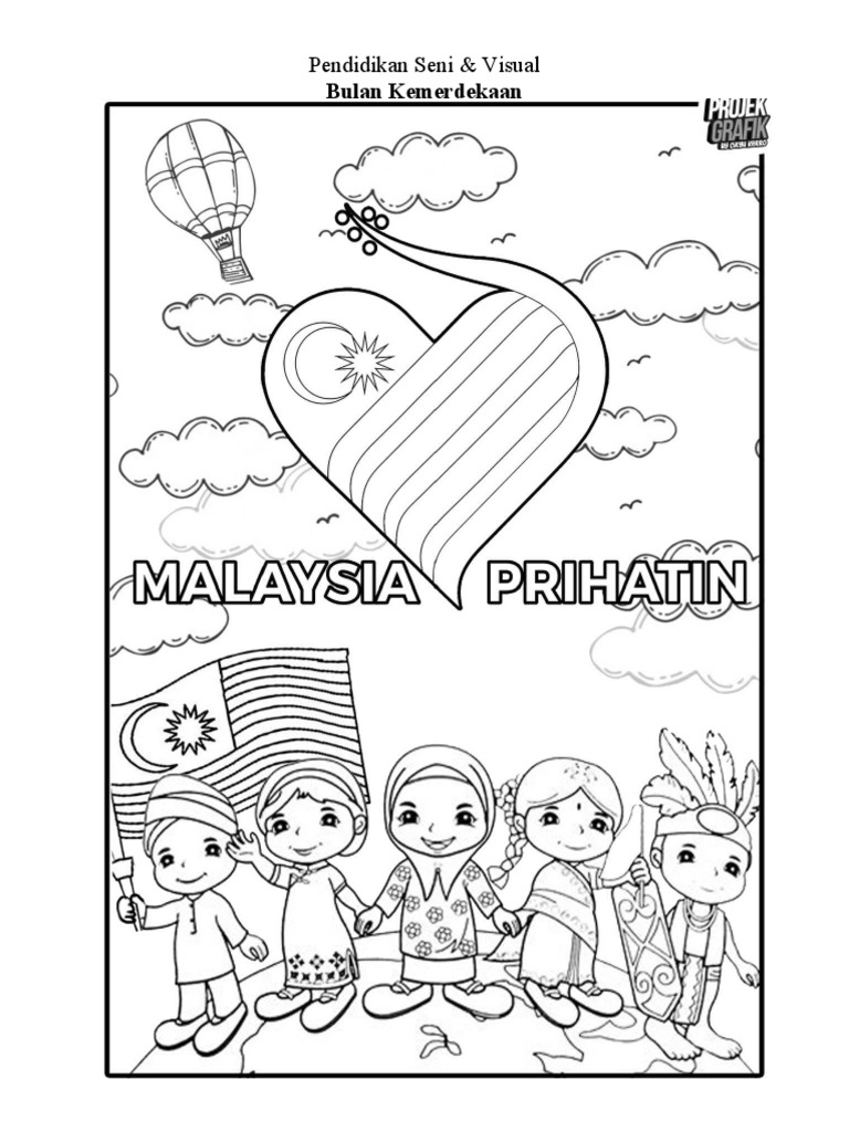 Colouring Merdeka | PDF