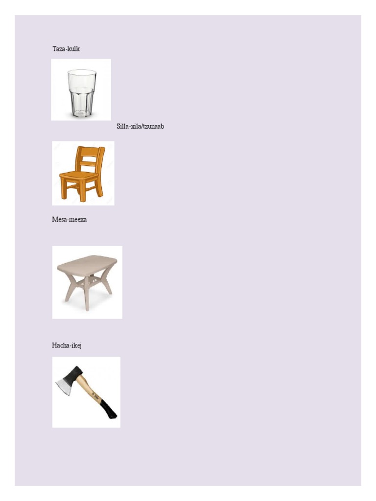 Palabras en Poqomchi | PDF