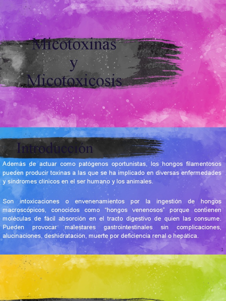 Micotoxinas y Micotoxicosis | PDF | Micotoxinas | Medicina CLINICA
