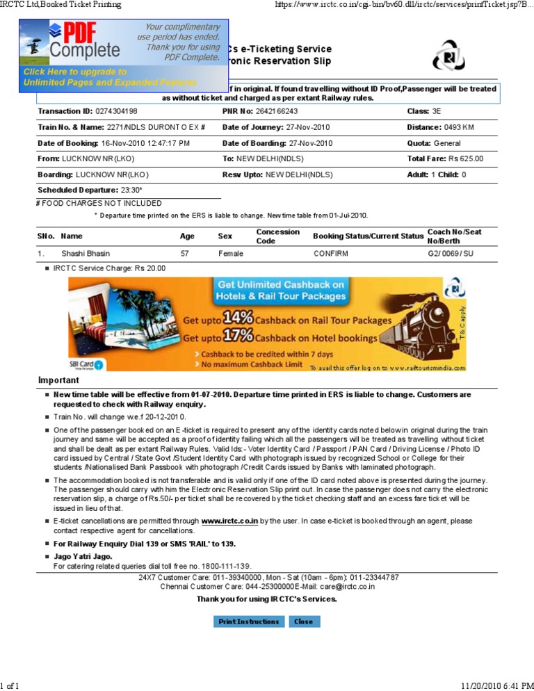 Lko Ndls | PDF | Identity Document | Official Documents