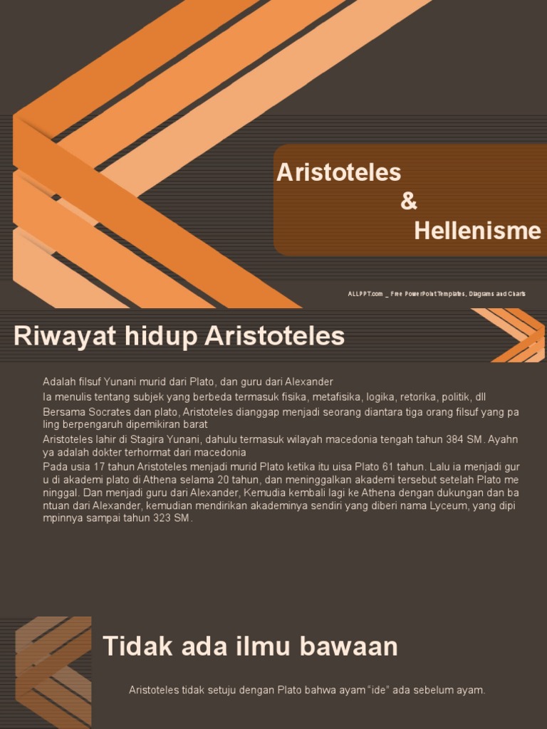 Aristoteles | PDF | Ilmu Sosial | Filsafat