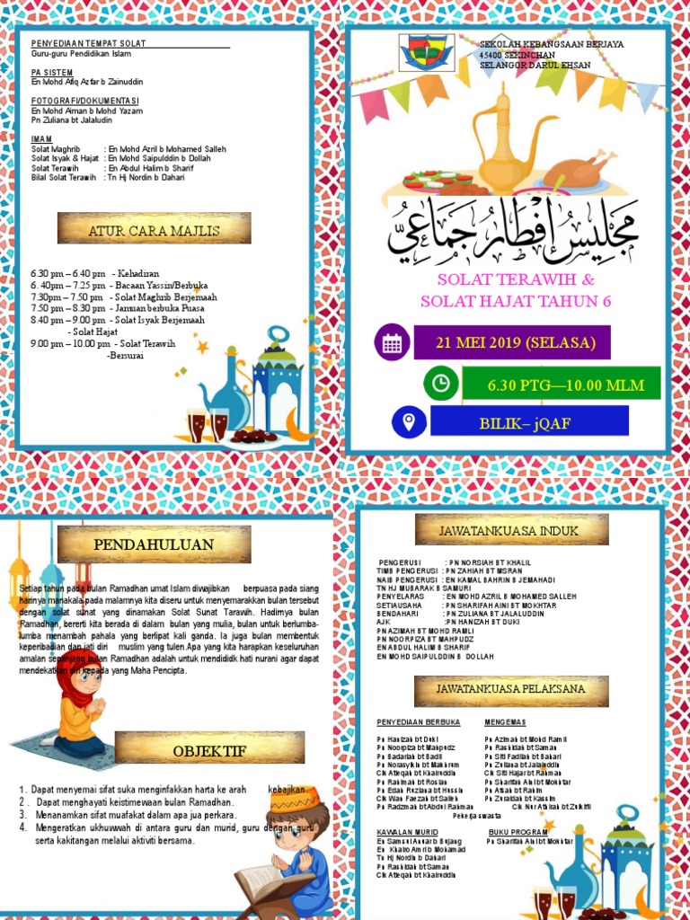 Buku Program Iftar SKB 2019 | PDF
