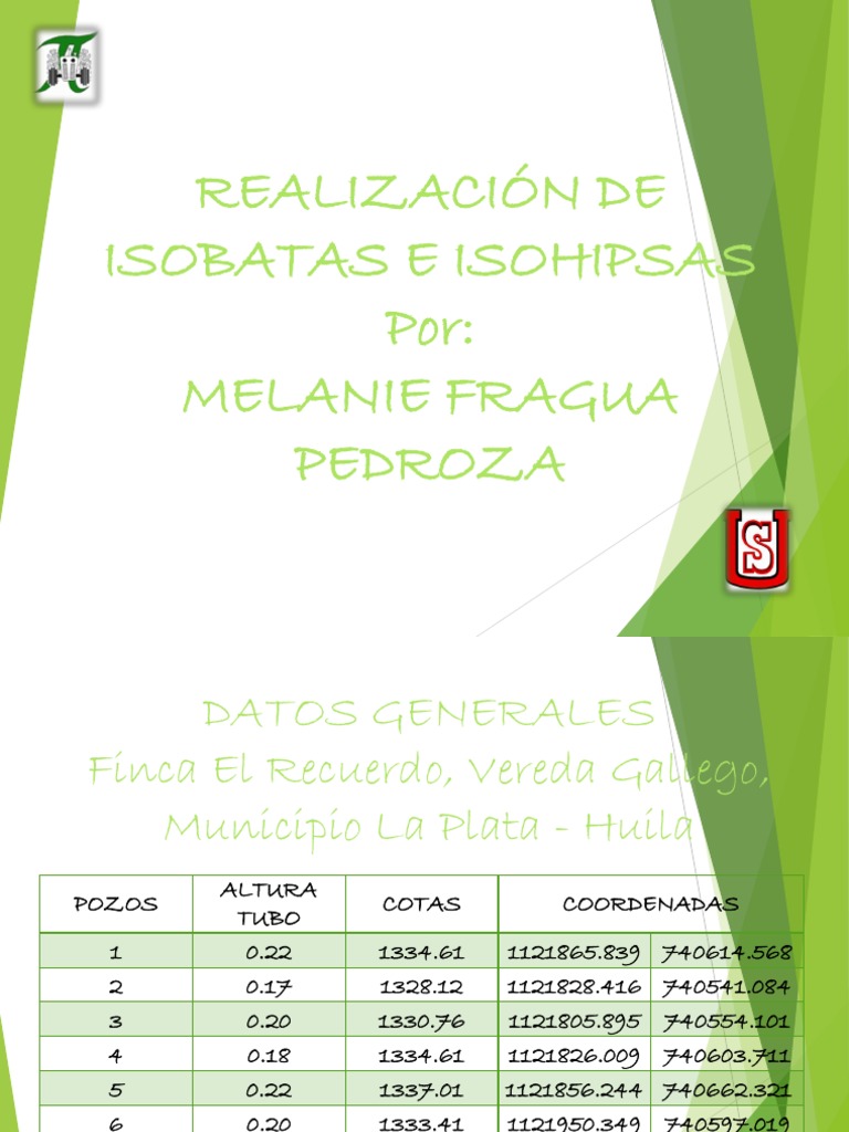 Realización de Isobatas e Isohipsas | PDF | Autodesk | Enseñanza de ...