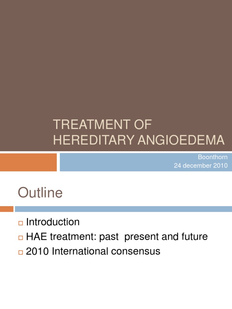 Angioedema 5 | PDF | Drugs | Diseases And Disorders
