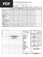 SF2 Daily Attendance Report 2017-2018 | PDF | Microsoft Excel | Learning