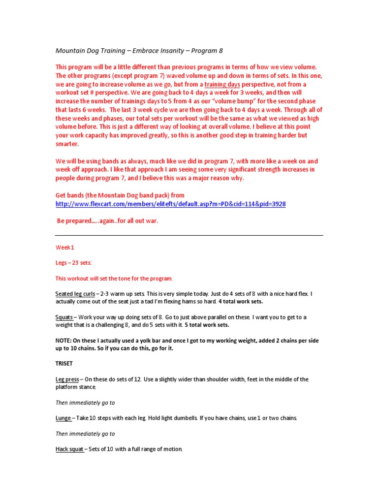 Embrace Insanity | PDF | Human Anatomy | Weightlifting