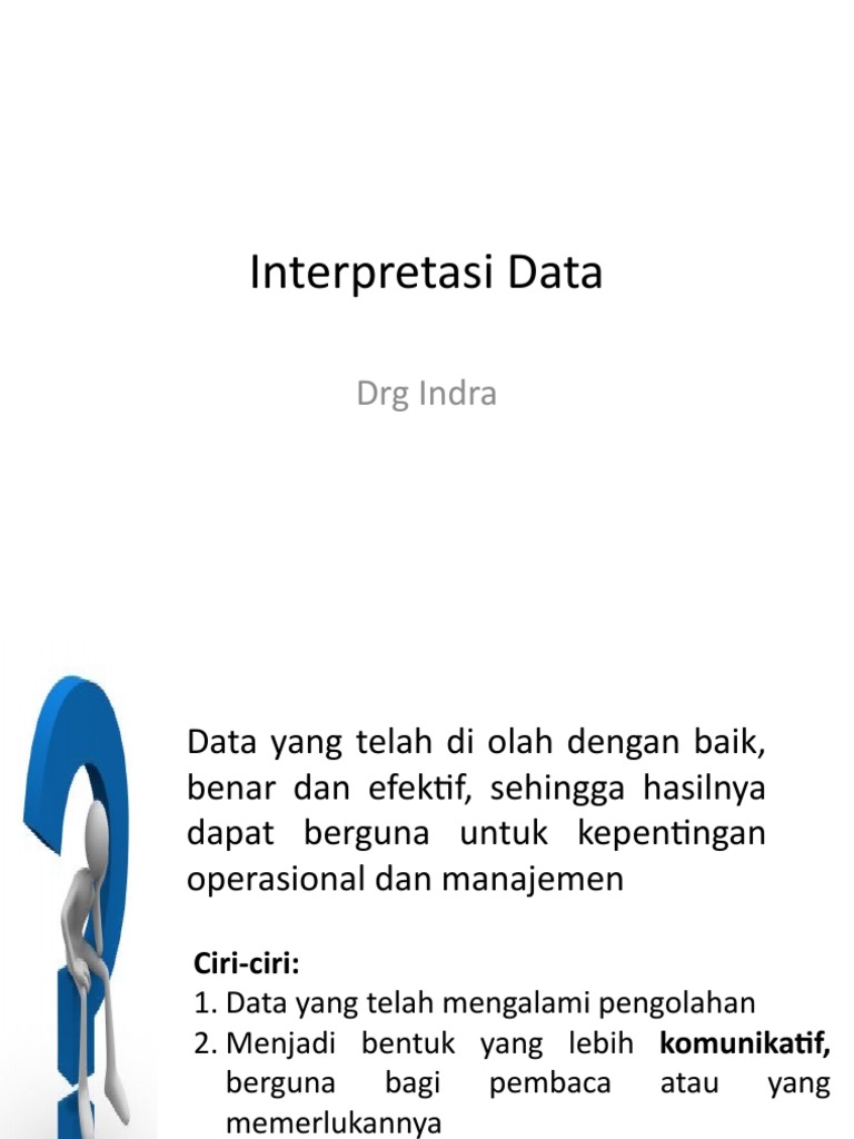 Interpretasi Data | PDF