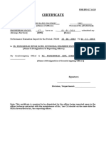 Work Conduct & Integrity Certificate | PDF