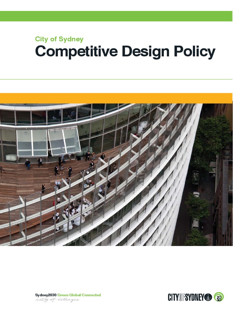 Competitive Design Policy | PDF | Architect | Design